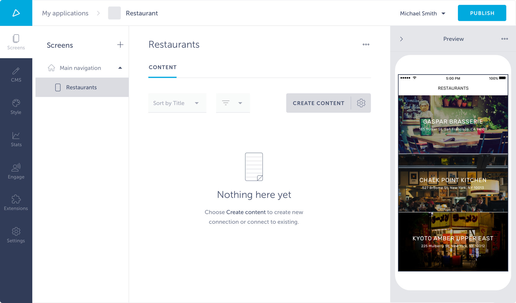 Using Cloud Storage - Getting Started - Shoutem Developers